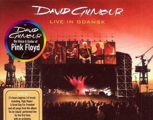 David Gilmour Live In Gdansk 2CD 2008 Made in USA