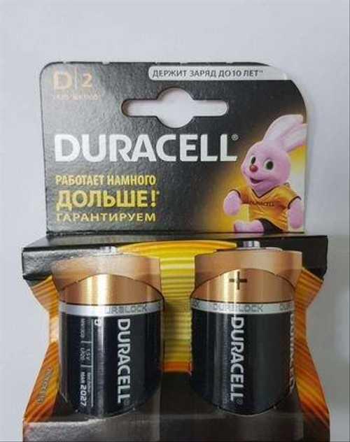 Батарейки duracell LR20/MN1300
