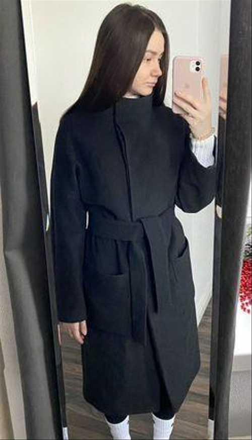 Пальто халат шерстяное