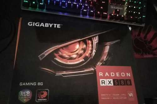 Видеокарта gigabyte rx 580 8Gb
