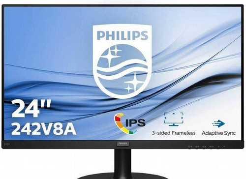 23.8" Монитор Philips 242V8A IPS Новый Гарантия