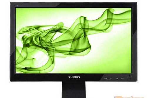 Монитор 18.5, TN, 1366x768, 75Гц Philips 192E1 чер