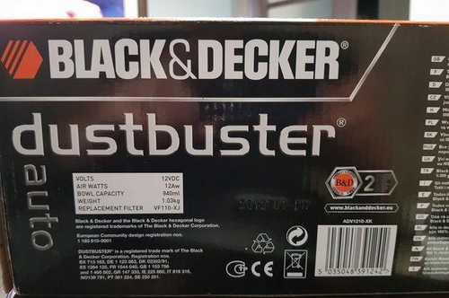 Пылесос автомобильный black+decker ADV1200-XK