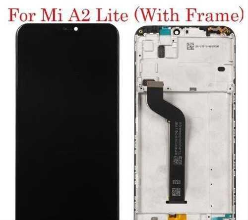 ЖК-дисплей с рамкой для Xiaomi Mi A2 Lite