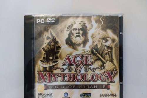 Age of Mythology Золотое издание, не распакованн