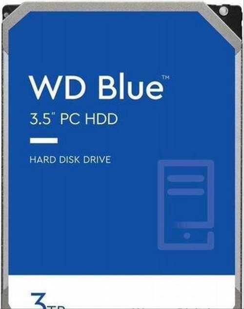 HDD sata3 3Tb WD Blue WD30ezaz новый