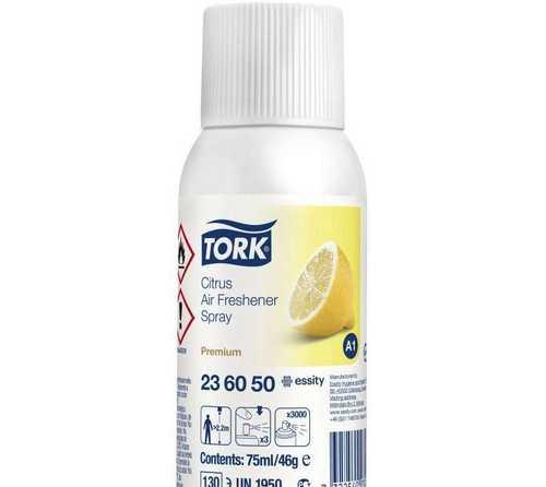 Аэрозольный освежитель воздуха Tork A1 Цитрус