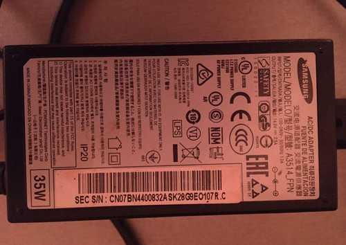 Блок питания Samsung 35W 14V 2.5A
