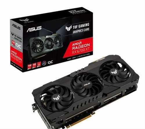 Запечатанная Asus TUF RX6700XT O12G gaming