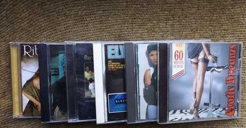 6 фирменных CD компакт дисков