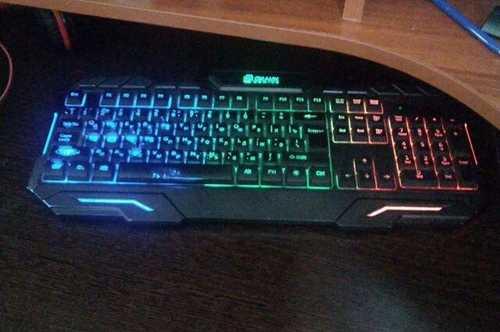 Игровая клавиатура с подсветкой oclik gaming