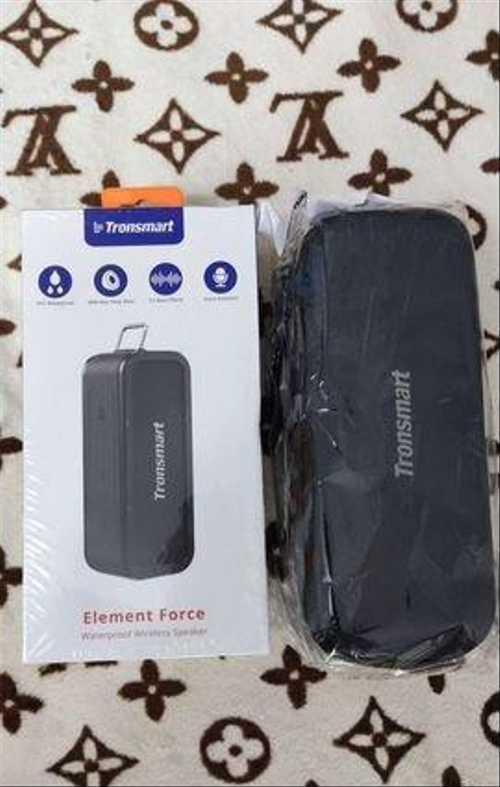 Блютуз колонка Tronsmart Element Force с чехлом