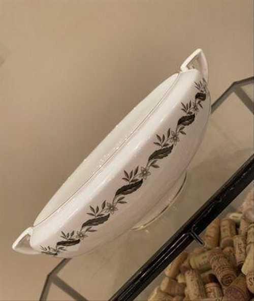 Крупное винтажное блюдо Royal Worcester. Фарфор. А