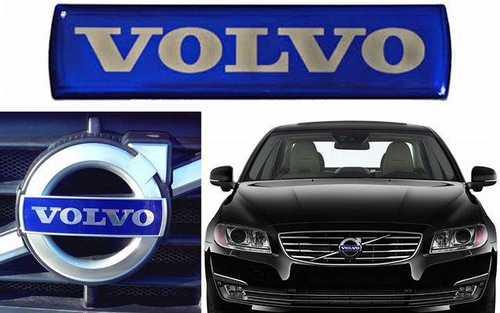 Наклейка эмблемы решетки радиатора Volvo
