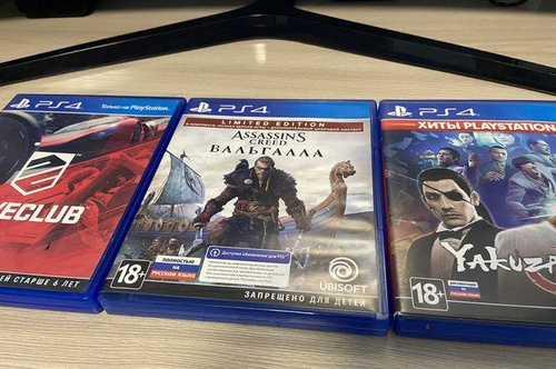 Игры для приставок ps4