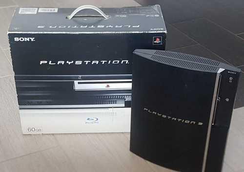 PS3 приставка Sony Playstation 3 Fat 60gb
