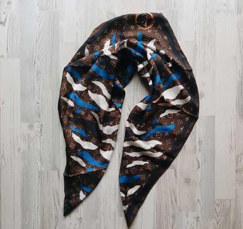 Палантин платок шарф шелковый Louis Vuitton