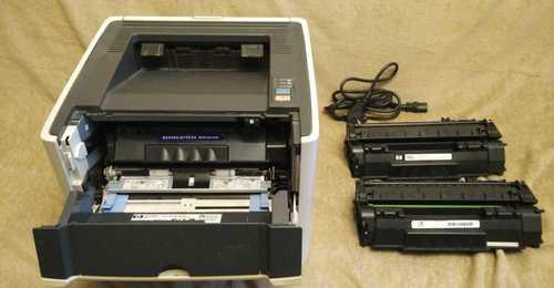 Принтер лазерный hplj 1320 (неисправный) и 3 картр