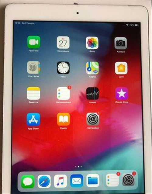 Планшет Apple iPad air 128Gb WiFi+Cellular ME988RU