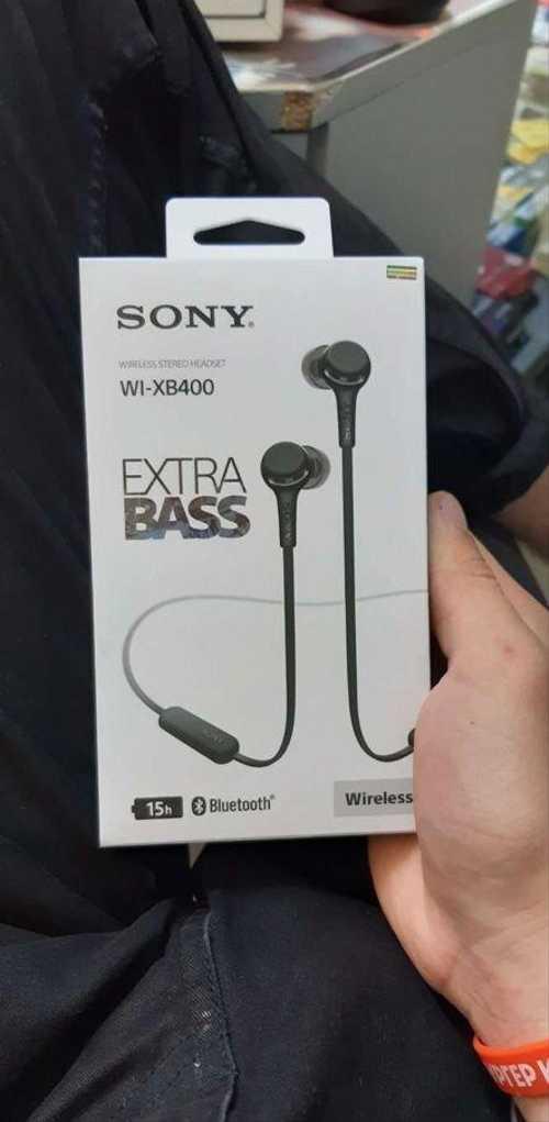Наушники Sony wi xb400