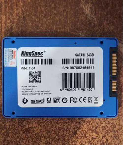 Ssd 64gb Kingspec