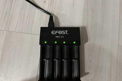 Зарядное устройство для аккумуляторов Efest PRO C4