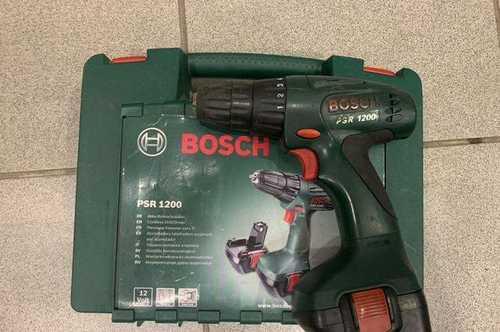 Шуруповерт bosch 1200 аккумулятор