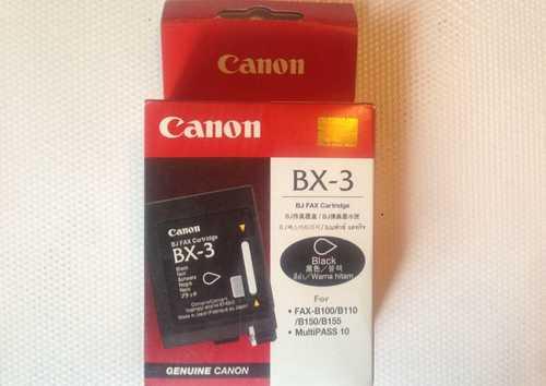 Картридж Canon BX-3 черный