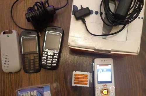 Мобильный телефон sony ericsson w580i и j220c