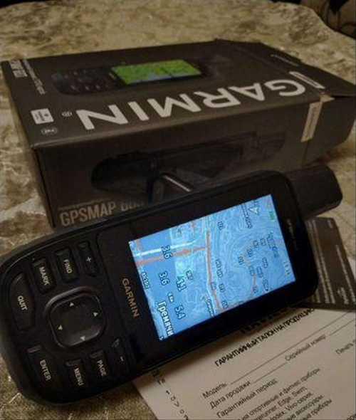 Навигатор Garmin GPSmap 66st