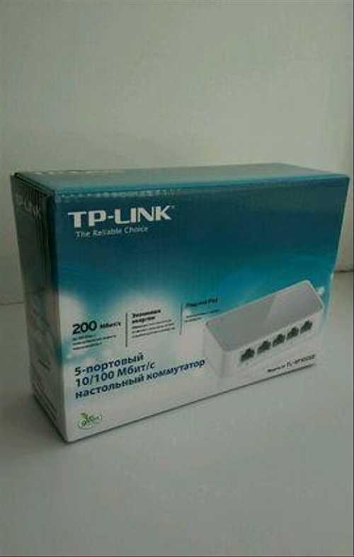 Настольный коммутатор TP-link (модельtl-SF1005D)