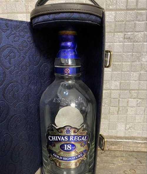 Бутылка и футляр Виски Chivas Regal 18 лет