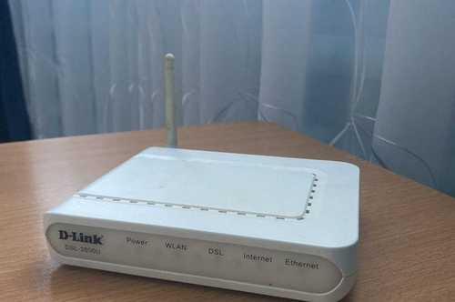 Роутер d-link dsl-2600u