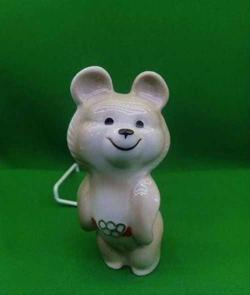 Фарфоровая статуэтка Олимпийский мишка. Арт111