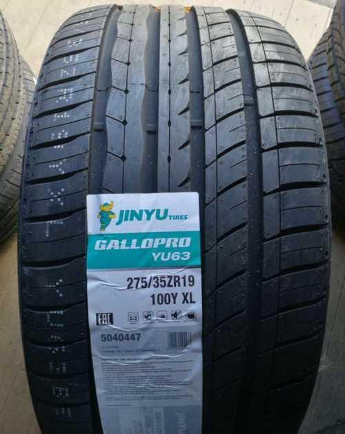 275/35 R19 Jinyu Gallopro YU63 новые летние шины