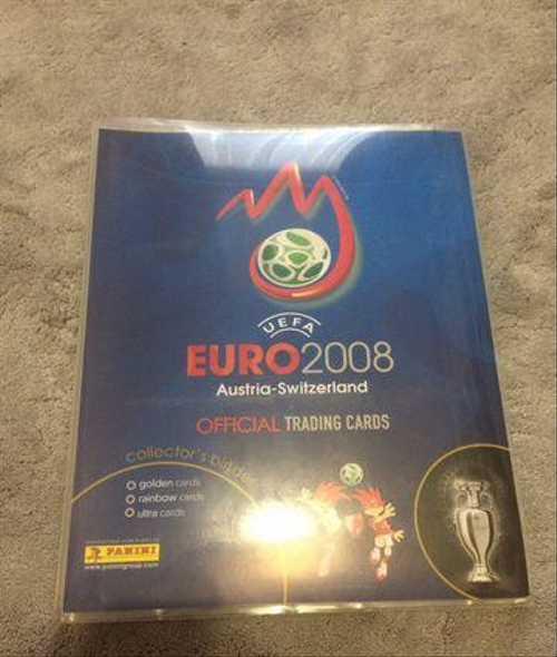 Карточки Panini футбол Евро 2008