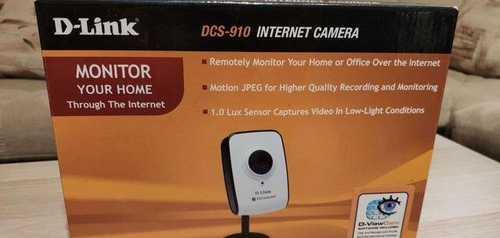 Интернет камера (IP-камера) D-Link (DCS-910)