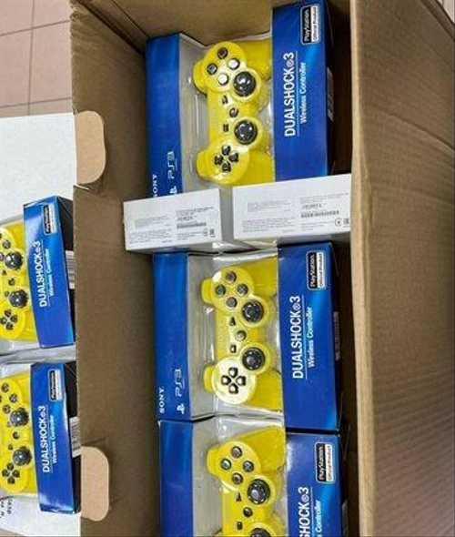 Геймпады PS3 Желтый и Наушники Авито Доставка
