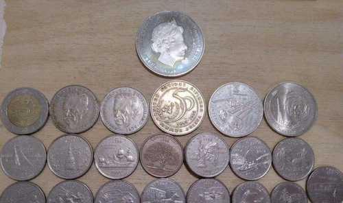 Юбилейные иностранные монеты