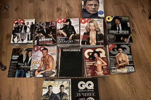 Журналы GQ, GQ Style -78 штук