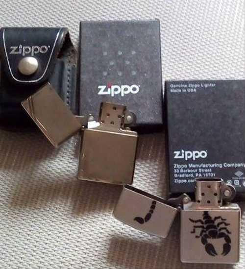 Зажигалки и чехол Zippo