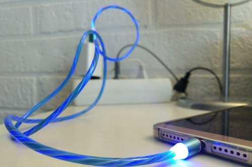 Светящийся магнитный usb type-c