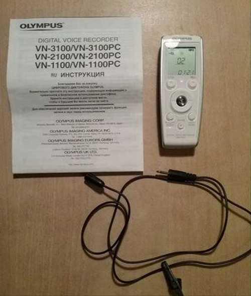 Цифровой диктофон olympus