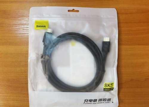 Новый кабель hdmi 2.1 Baseus 8K 60Hz