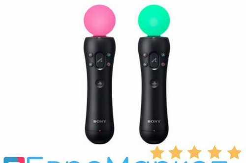 Sony Move Motion Controllers Two Pack