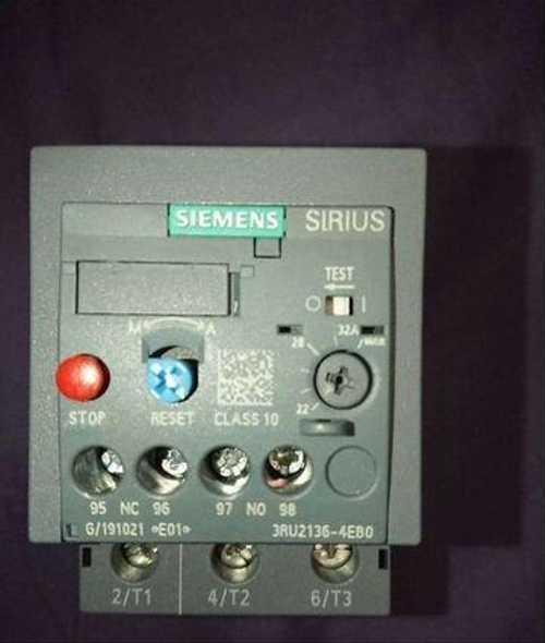 Siemens Sirius электрика