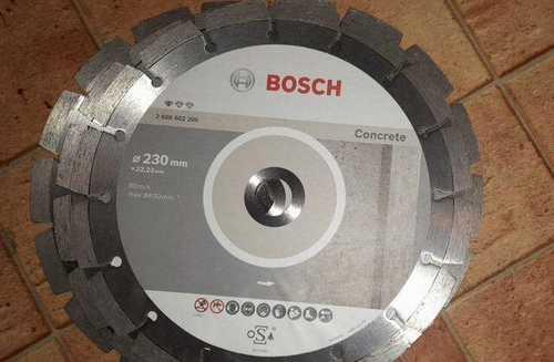 Диск алмазный по бетону 230х22,23 мм Bosch