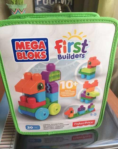 Конструктор Maga Bloks 20 деталей (с колесами)