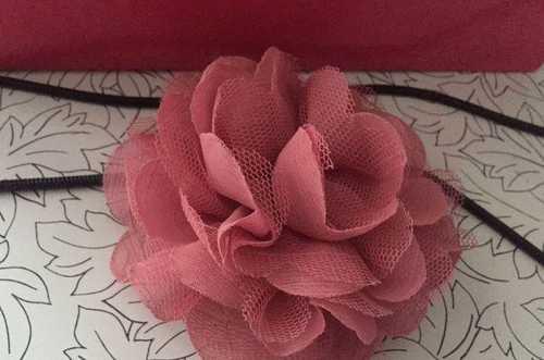 Брошь с зажимом Цветок