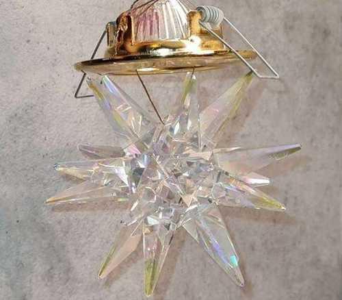 Swarovski crystal large star точечный светильник